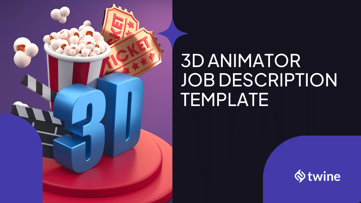 3D Animator Job Description Template - Twine Blog