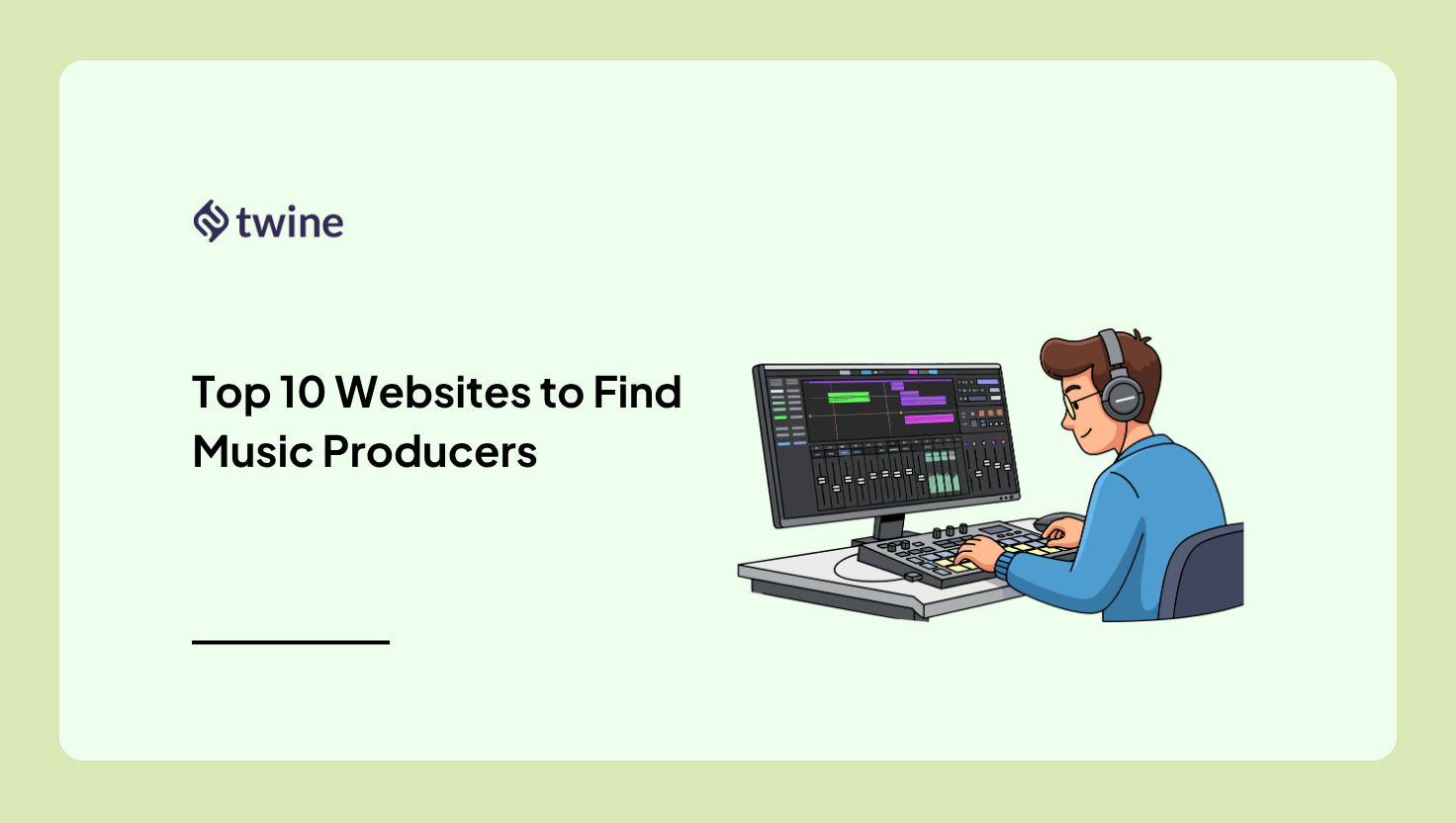 Top 10 Websites to Find Music Producers - Twine Blog